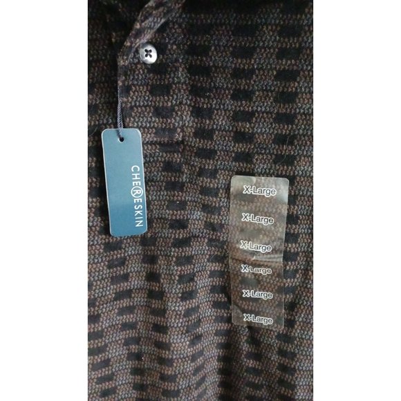 Chereskin | Shirts | Chereskin Black And Gray Top New With Tags Size Xl ...